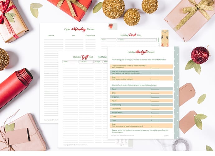 The Ultimate Holiday Planner FREE Printable 2022 - The Beehive Connection