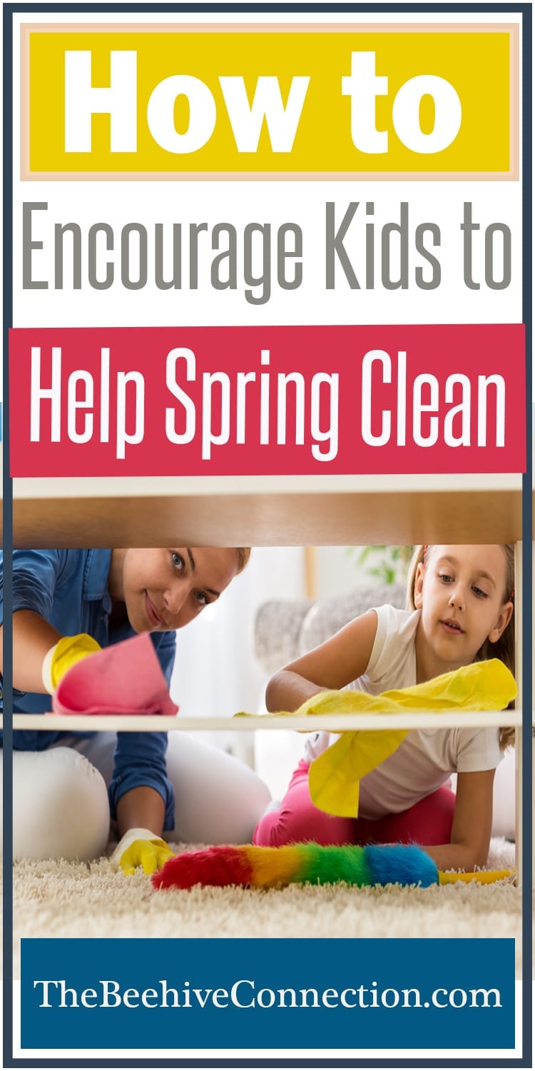 5 Tips to Encourage Your Kids to Help with Spring Cleaning