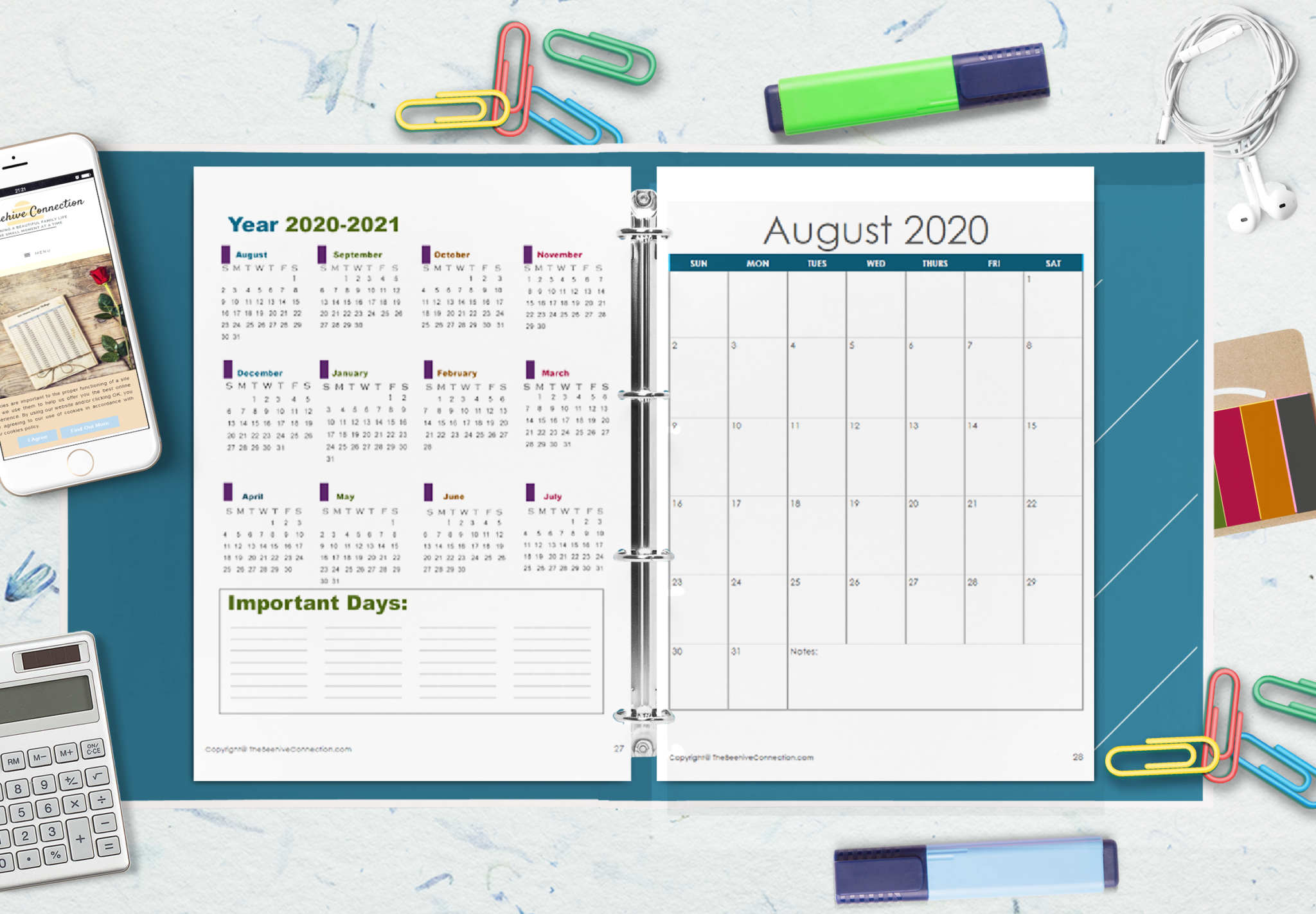 Free Student Planner Printable can download immediately