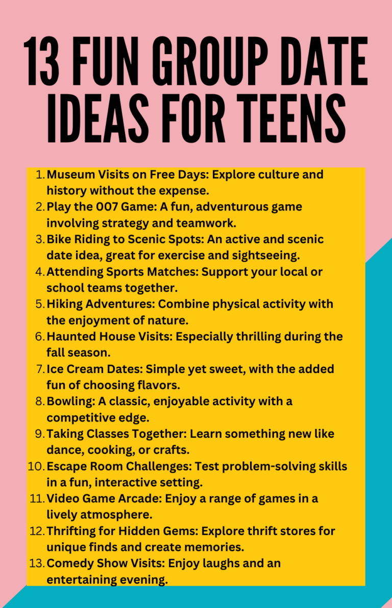 57 Fun Date Ideas for Teenagers: Spark Adventure! - The Beehive Connection