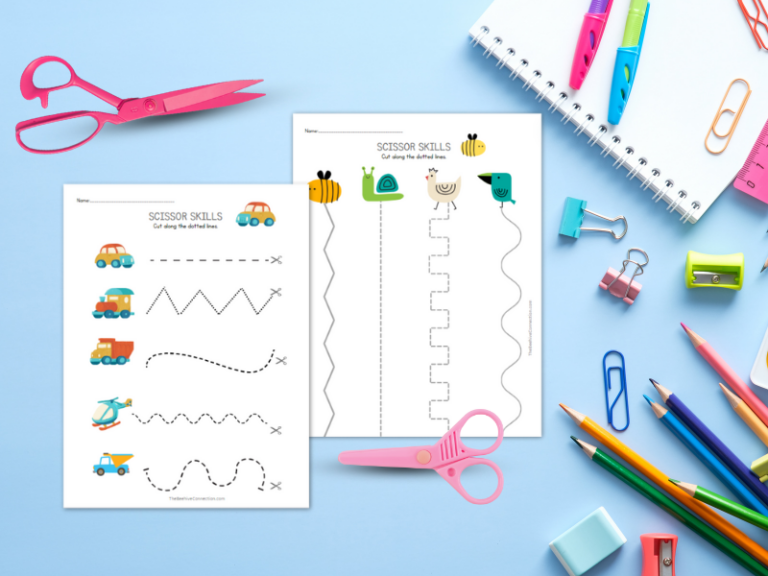 Boost Kid's Skills - Cutting Practice Worksheets Printables