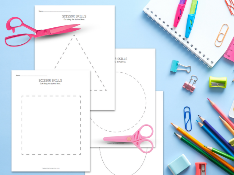 Boost Kid's Skills - Cutting Practice Worksheets Printables