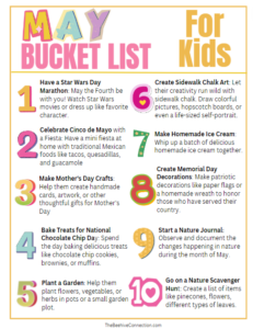 May Bucket List - Your Ultimate Guide to a Fun Filled May
