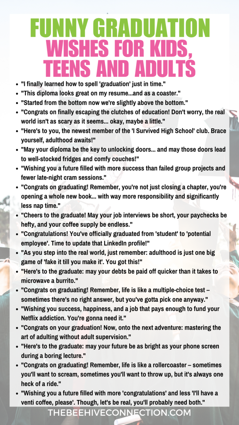 115 Hilarious Graduation Quotes Funny and Not So Funny