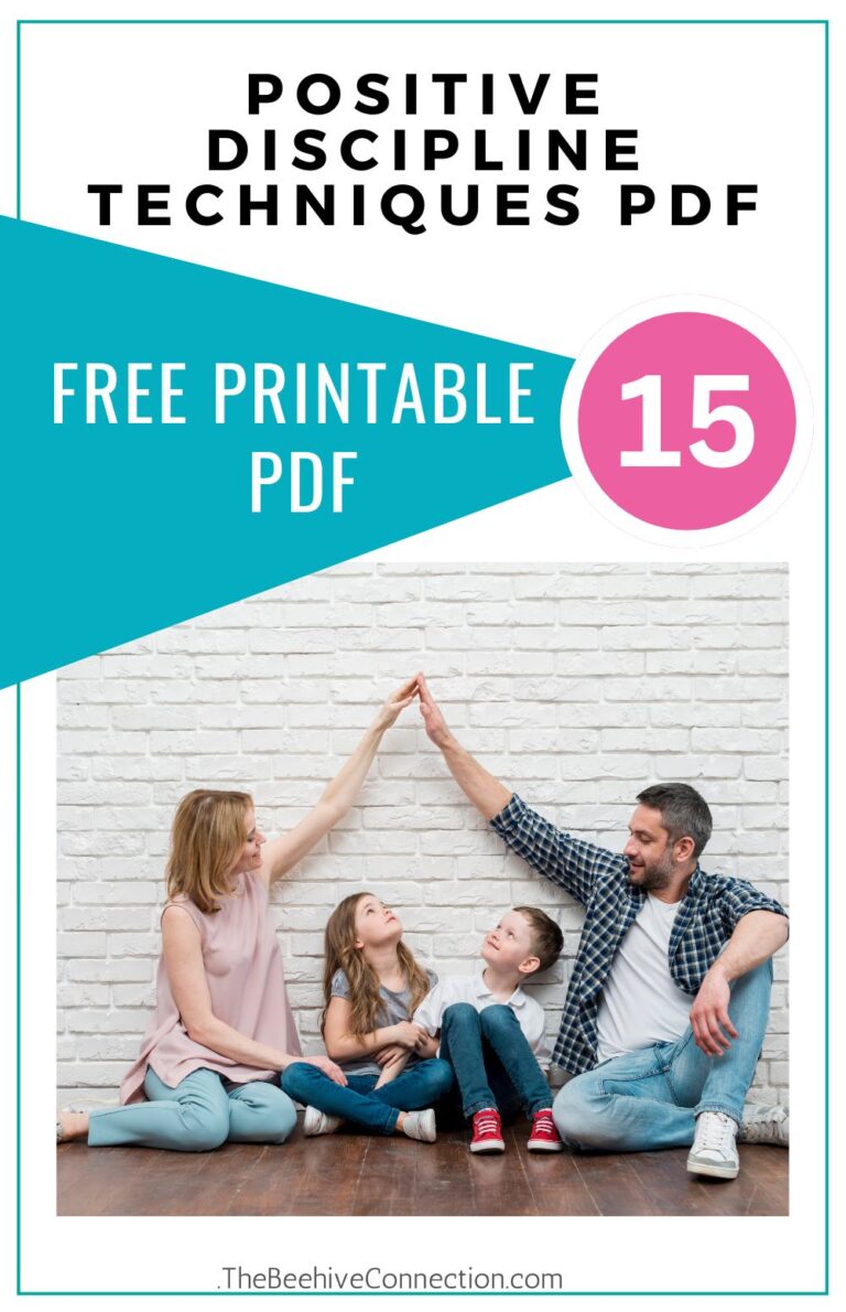 15 Positive Discipline Techniques PDF for Home and Classroom