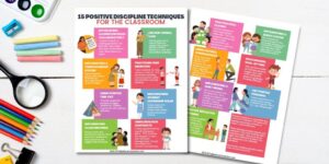 15 Positive Discipline Techniques PDF for Home and Classroom