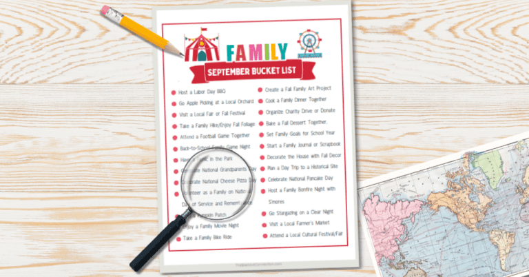 58 Ultimate September Bucket List Ideas for the Whole Family