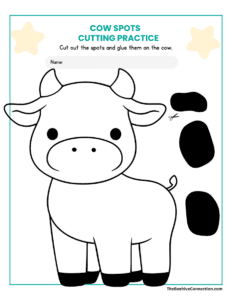 13 FREE Farm Animal Cutting Worksheets