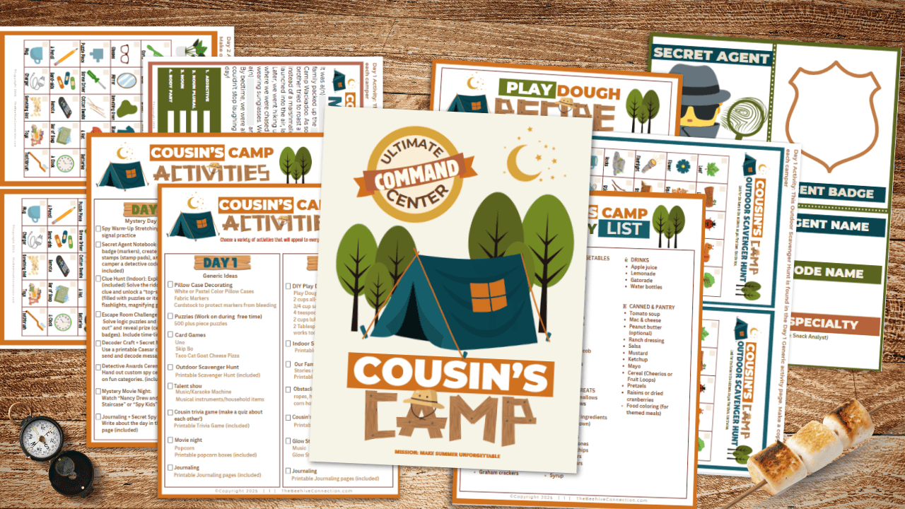 No-Fail Cousins Camp Ideas: Games, Themes, and Easy Schedules